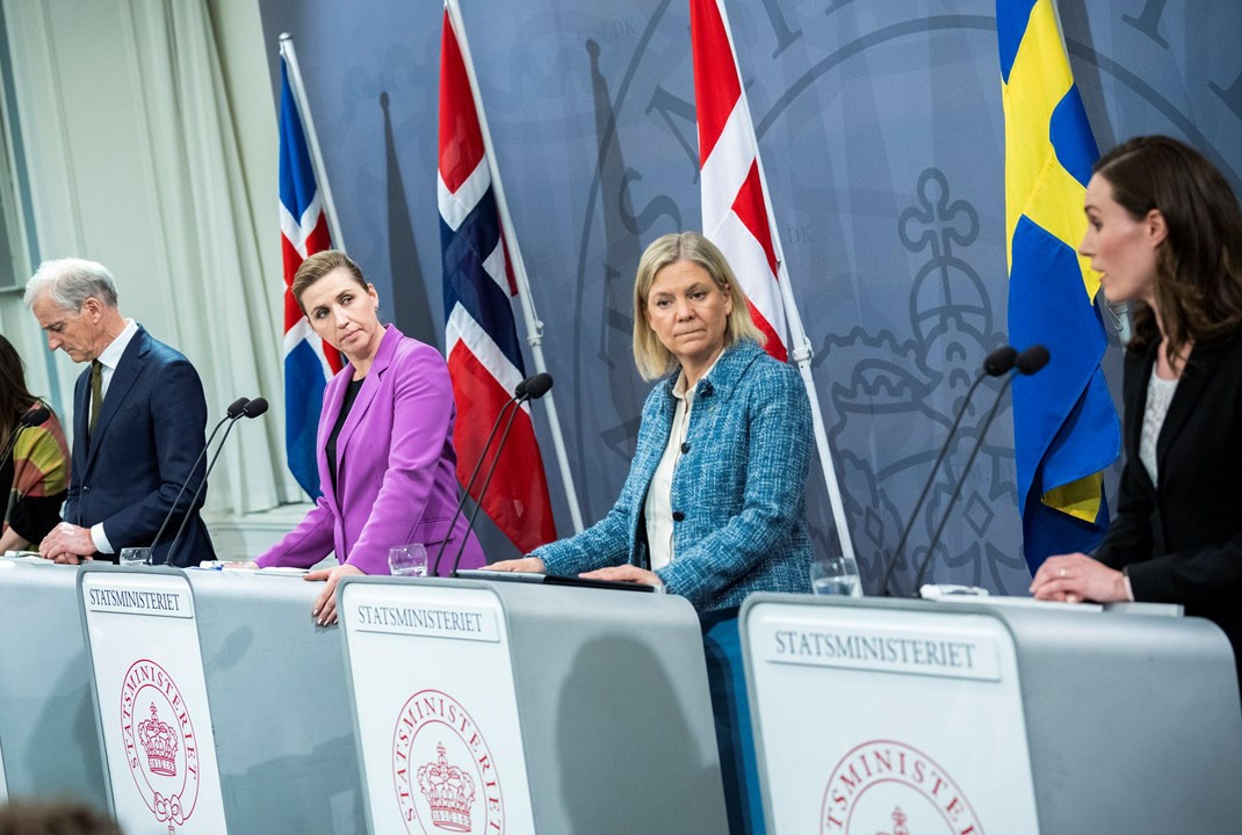 Danmark halkar efter igen – se könsfördelningen i nordiska regeringar ...